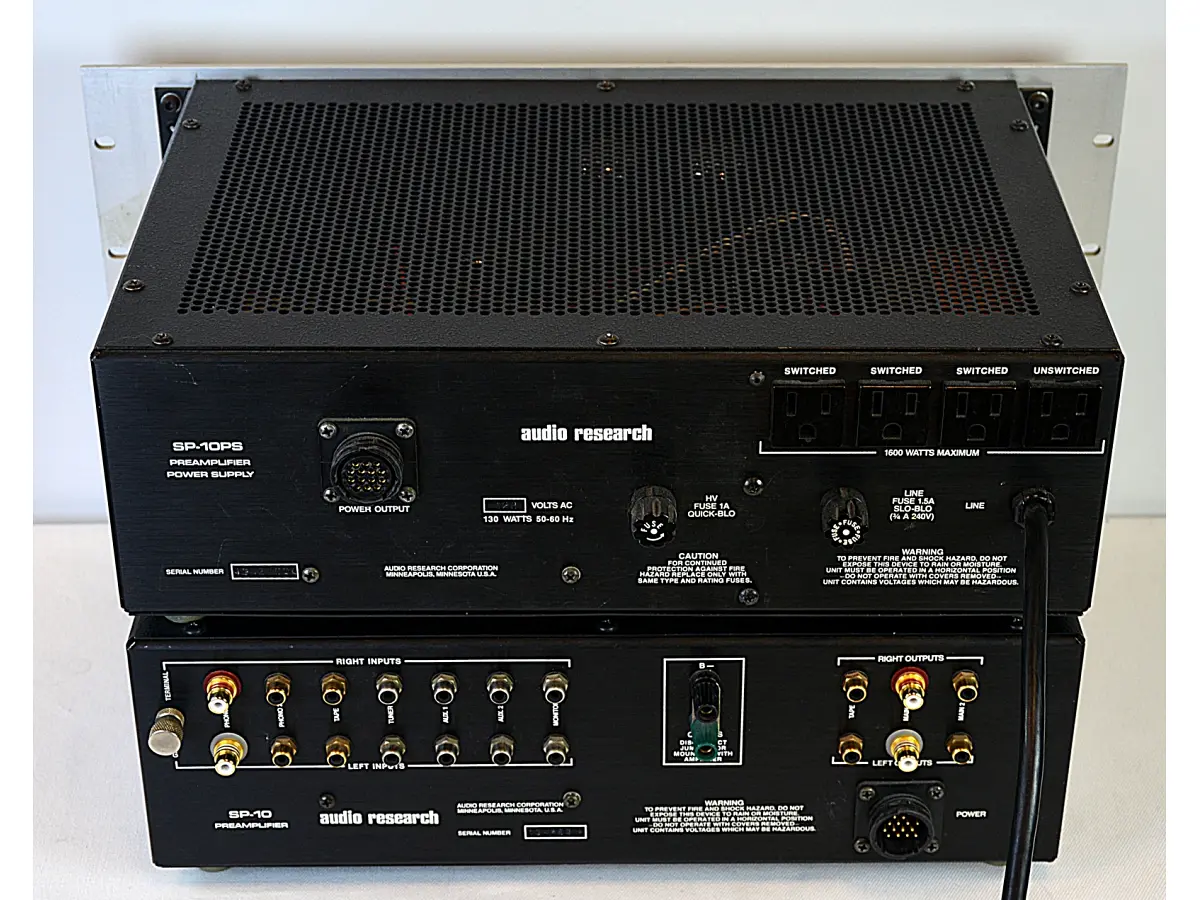 Audio research sp-10 + audio research sp-10ps - Audio