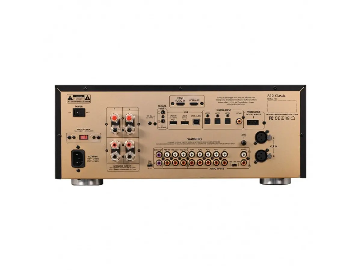 Advance acoustic a10 classic - Advance acoustic Amplificatori integrati ...